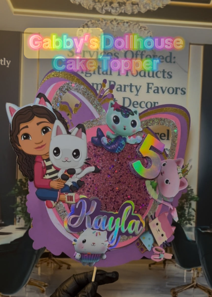 Custom Personalized Cake Topper – Any Theme! – JRJ Party Designs Inc.