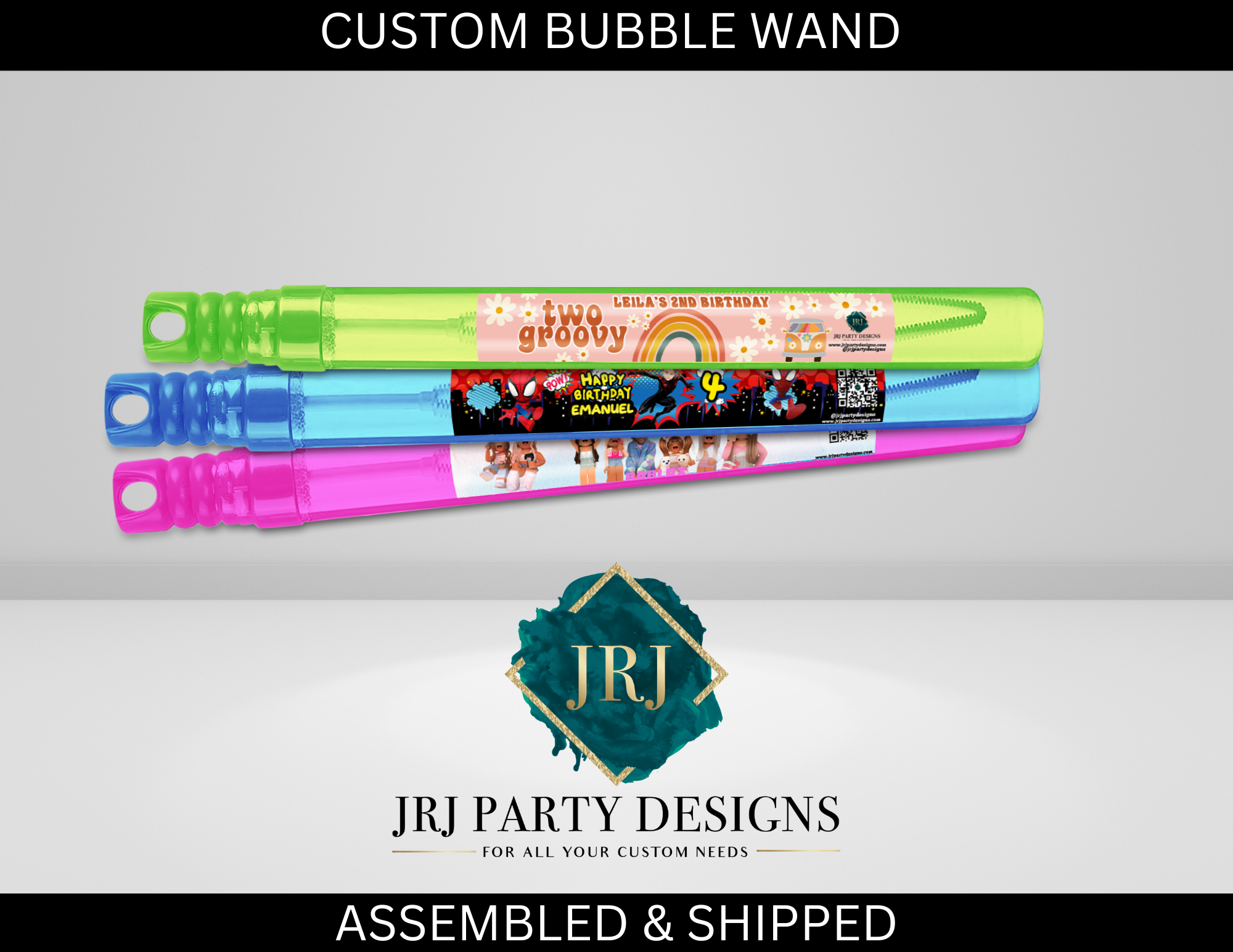 Personalized Bubble Template