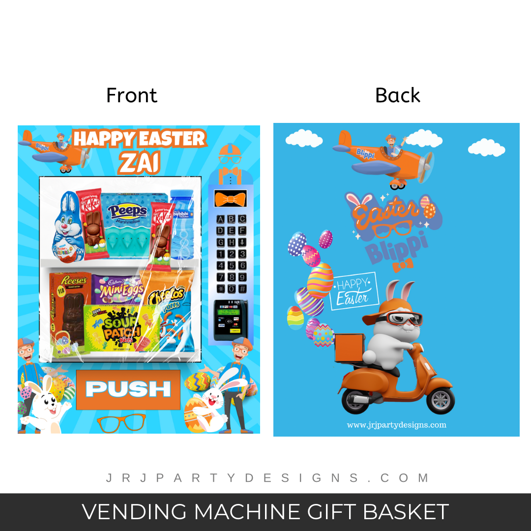 Vending Machine Gift Basket – JRJ Party Designs Inc.