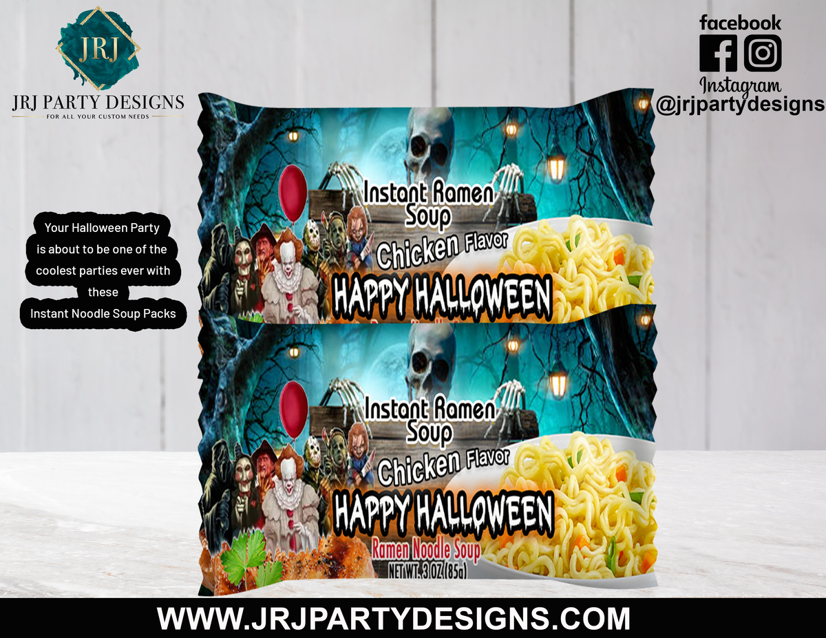 Ramen Noodle Soup Packet – JRJ Party Designs Inc.