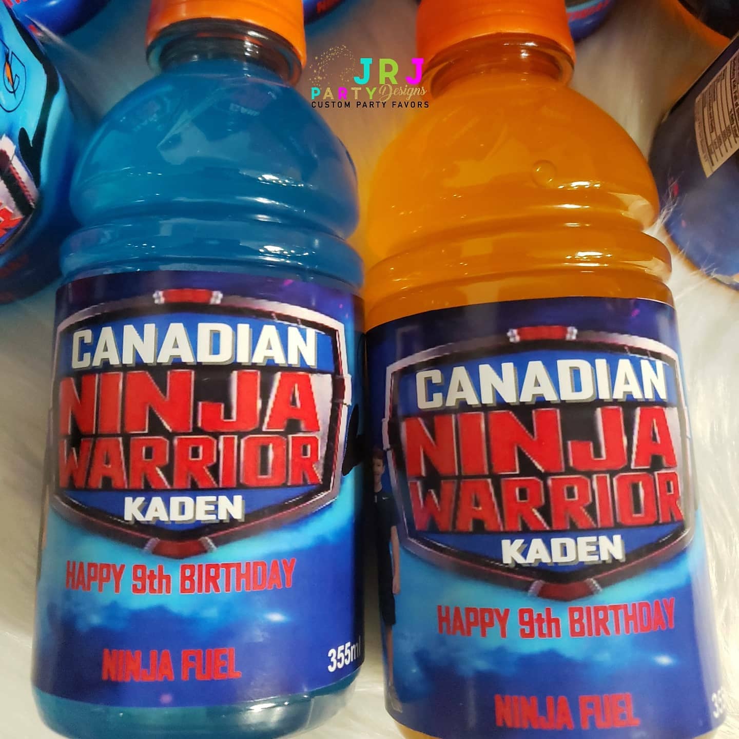 Custom Gatorade Labels – JRJ Party Designs Inc.