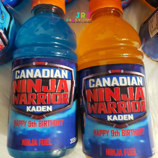 Custom Gatorade Labels – JRJ Party Designs Inc.