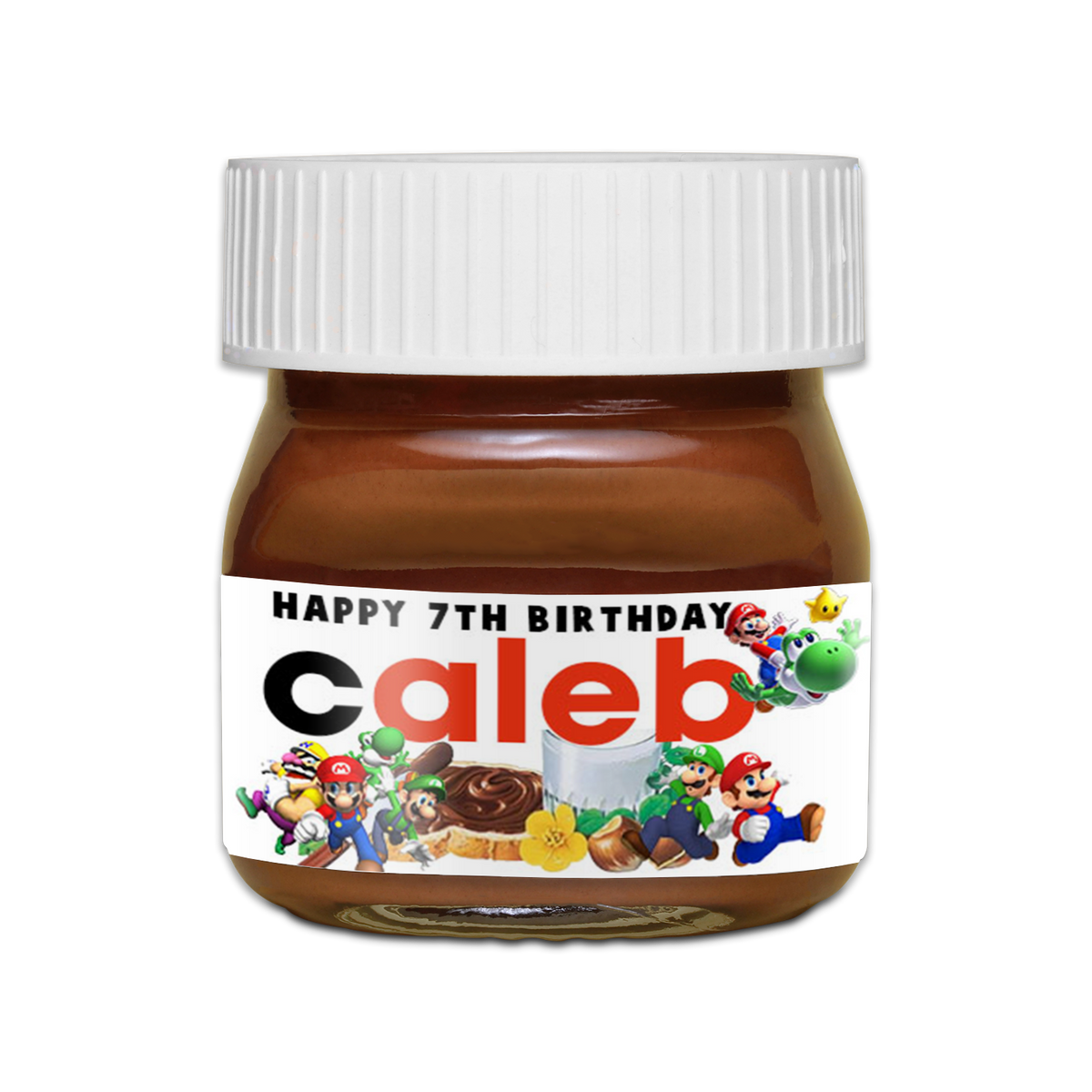 Personalized Mini Nutella Jar – JRJ Party Designs Inc.